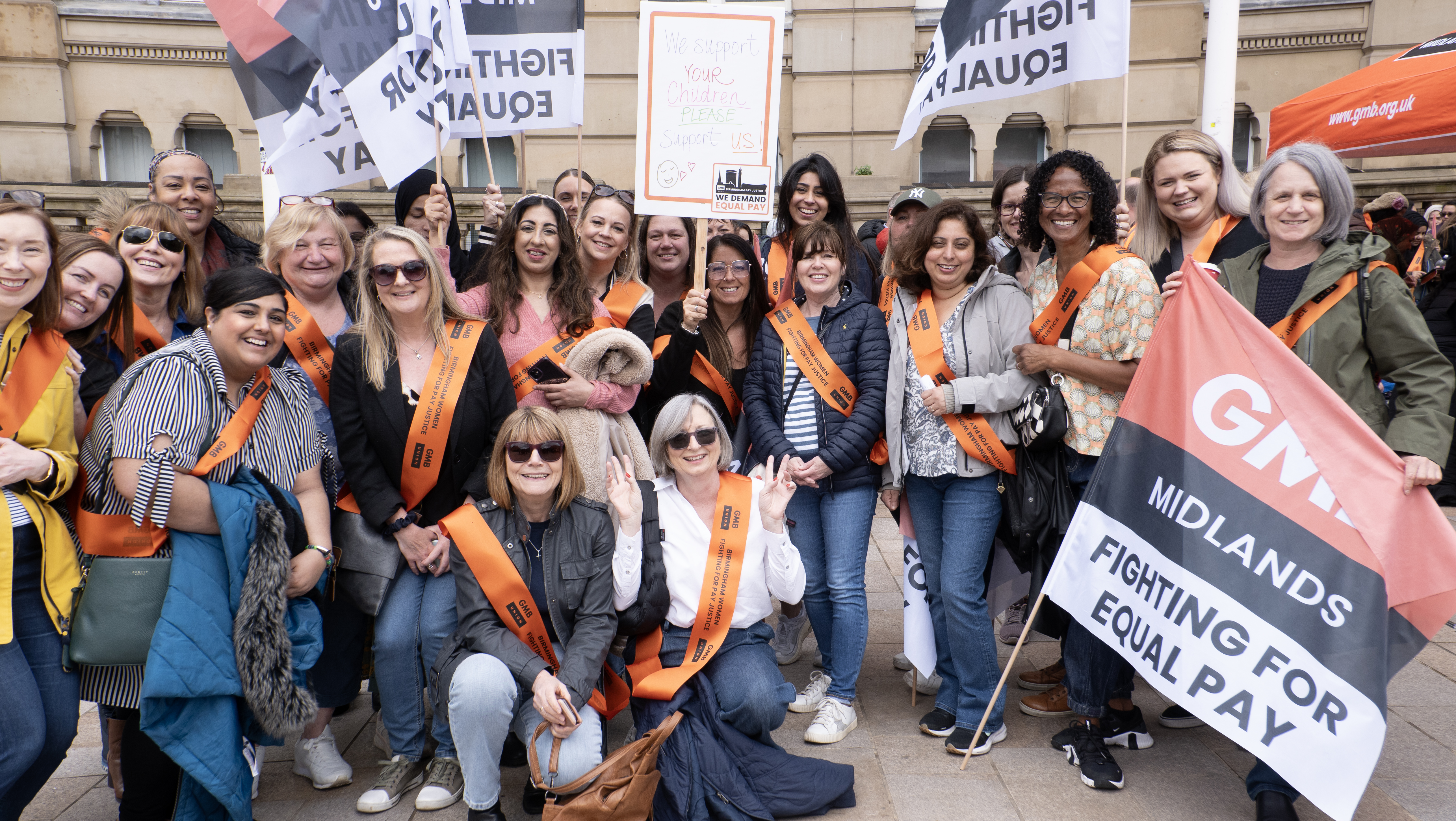 GMB hails 'historic first step' to settle Birmingham equal pay | GMB Union