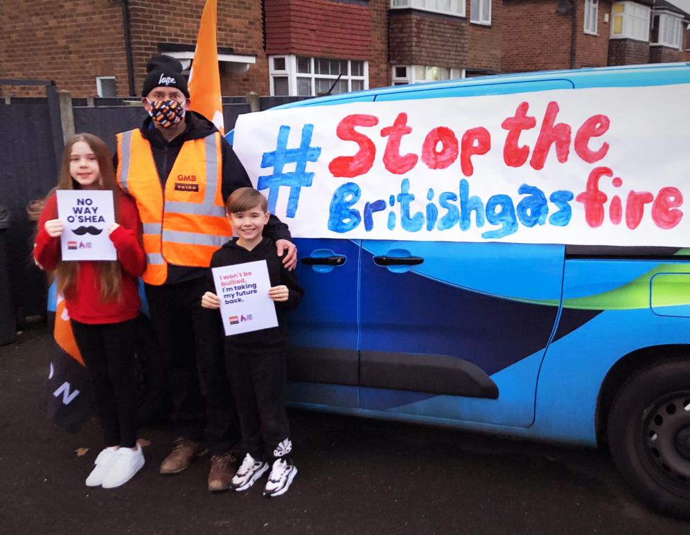 GMB announces four new British Gas strike dates | GMB Union