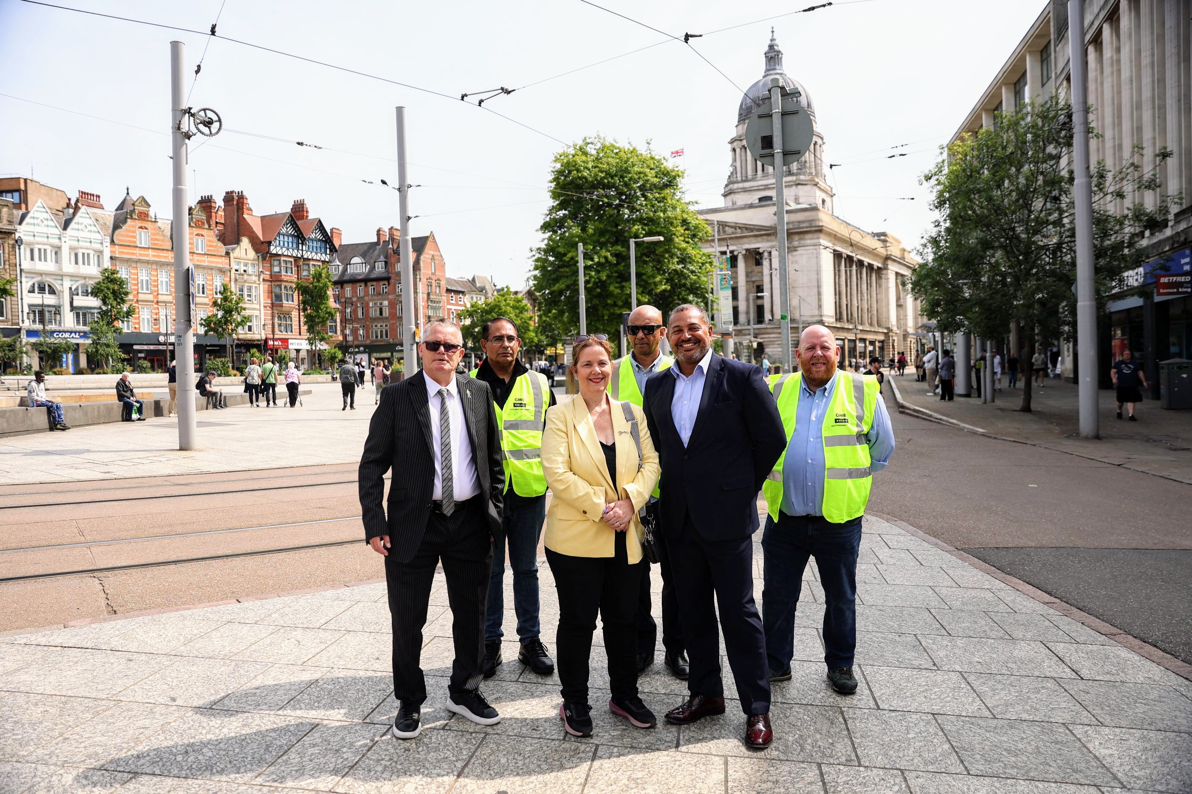 ‘Groundbreaking’ police support for Nottingham tram | GMB Union