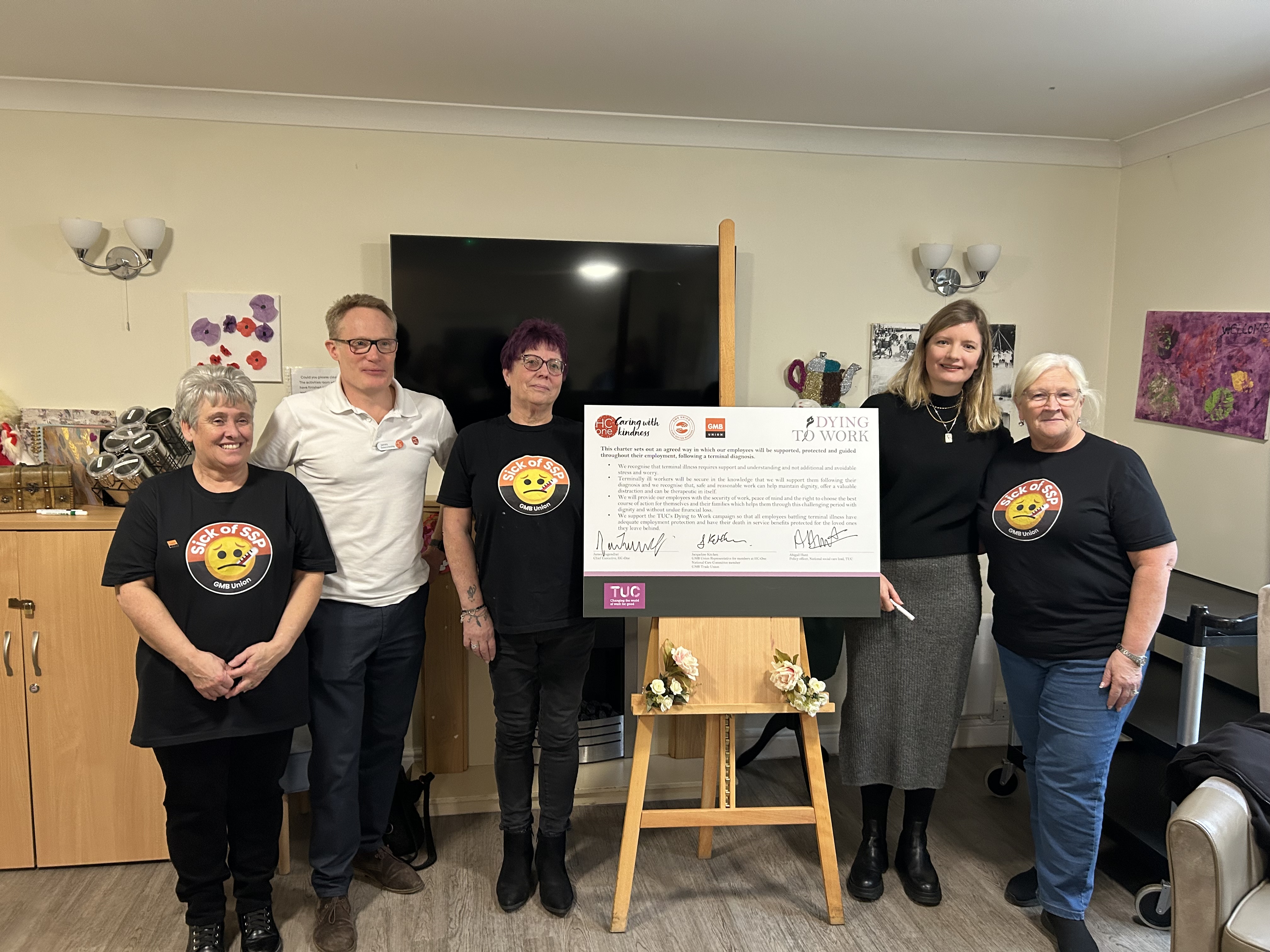 HC-One becomes first care organisation to sign TUC’s Dying to Work ...