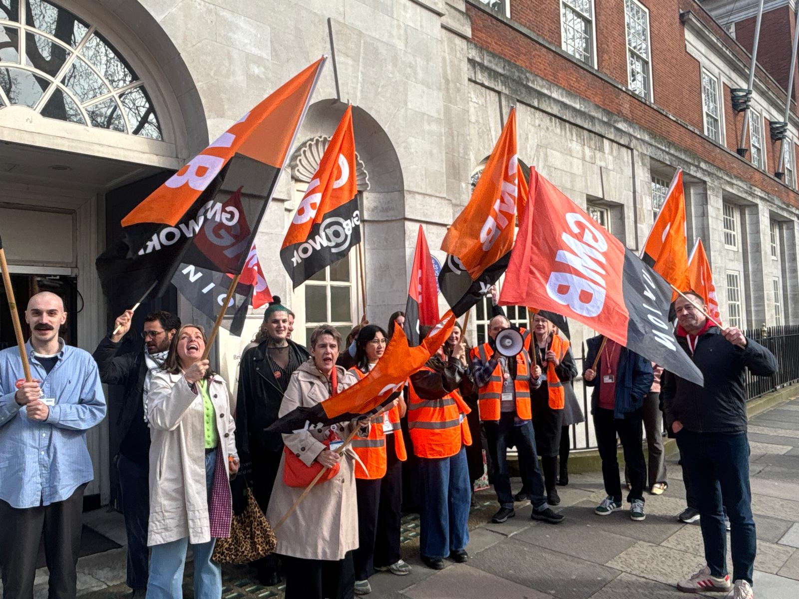 BMA staff to continue strike over pay | GMB Union